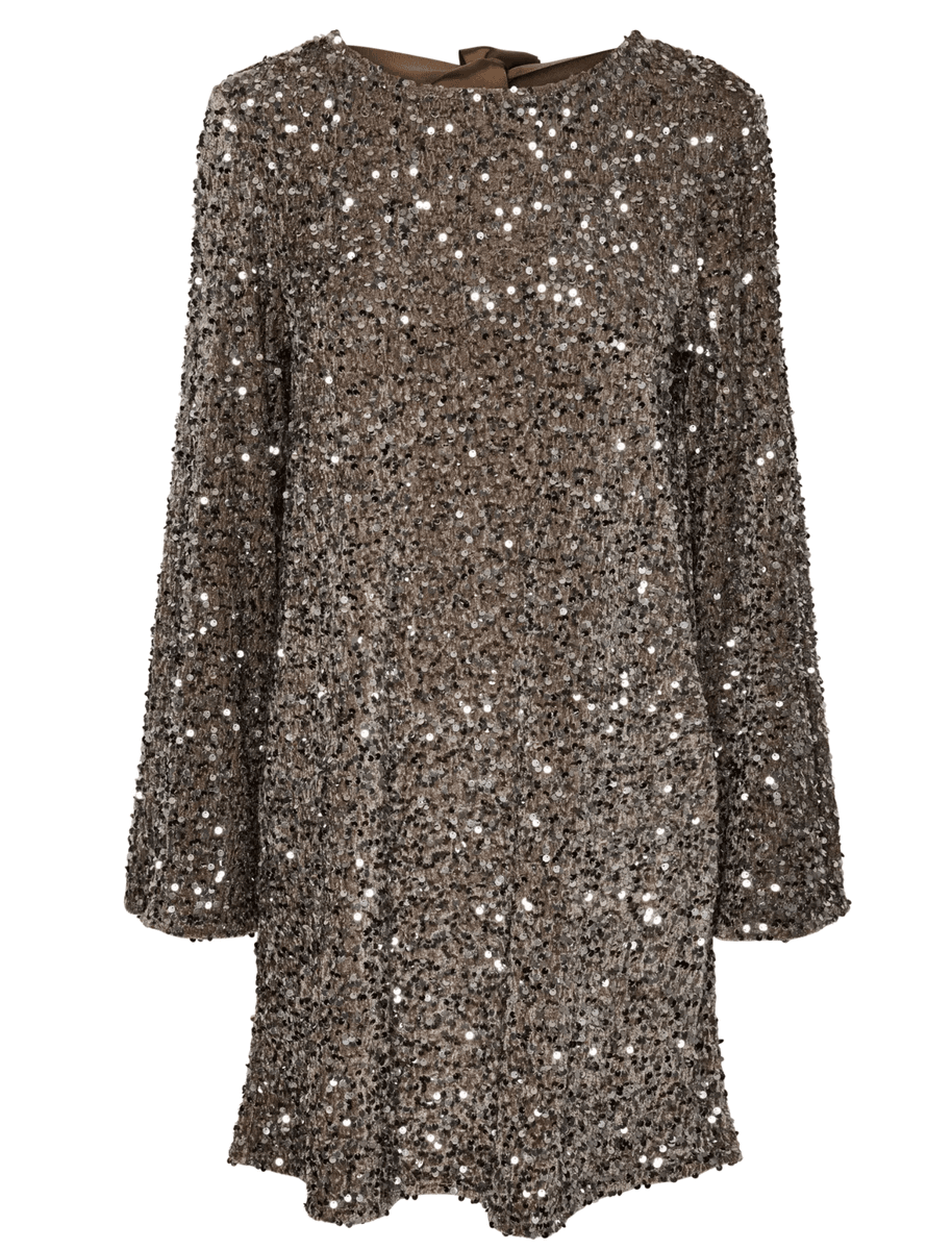 KAM PALJETT KJOLE M/SLØYFE BAK - MULVARP - SOFIES VILLA